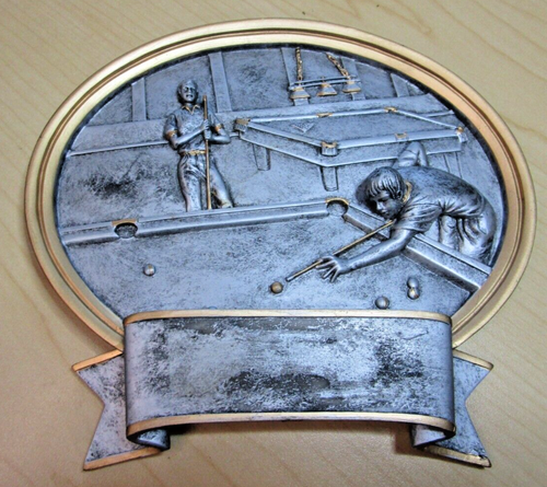 APA 9 Ball 8 Ball Billiards Trophy Pool Game Room Display Man Cave ...
