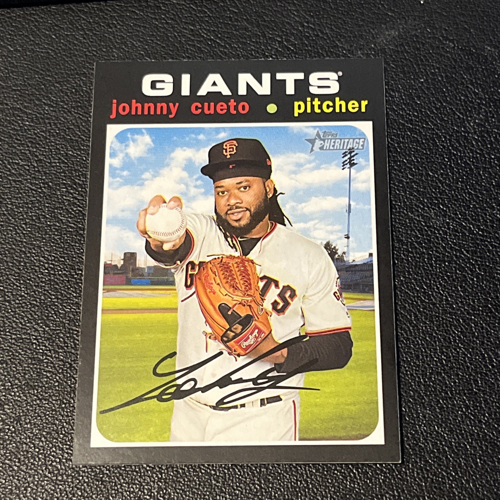 2020 Topps Heritage - #16 Johnny Cueto for sale online | eBay