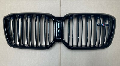 2022+ BMW G01 LCI X3 Shadowline Gloss Black M Front Grille w/PAP ...