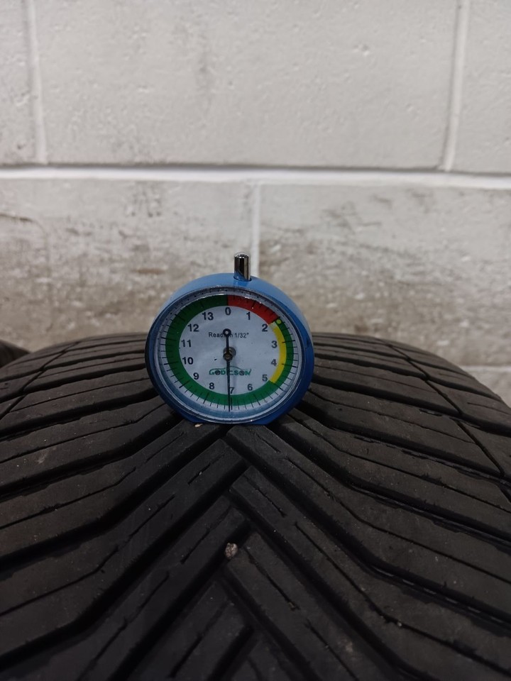 2x P255/55R19 Michelin Cross Climate2 A/W 7/32 111 V Used Tires 2555519 ...