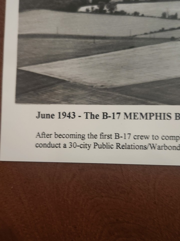 WWII Memphis Belle Pilot Robert Morgan Autograph B&W 8x10 Warbond PR ...