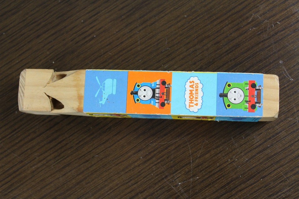 Thomas the Tank Engine 8" Wooden Toy Train Whistle "A Bit Beat Up ...