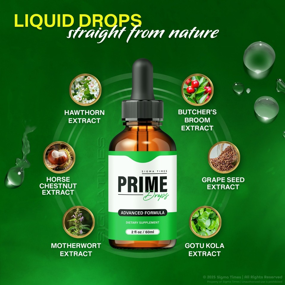 Prime Drops for Men, Advanced Support for Overall Male Health - 2 Pack ...