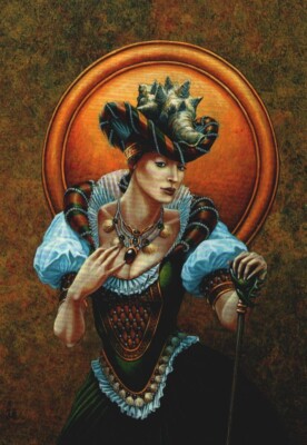 #18 Soror Marium, David Cherry Fantasy Art Trading Card | eBay