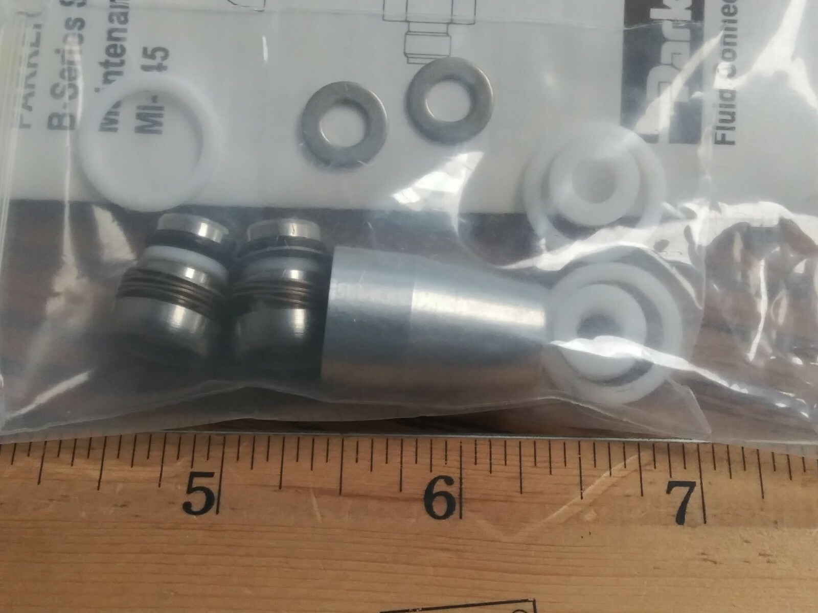 Parker Instrumentation 3/8" B-Series Ball Valve Repair Kit P/N KIT ...