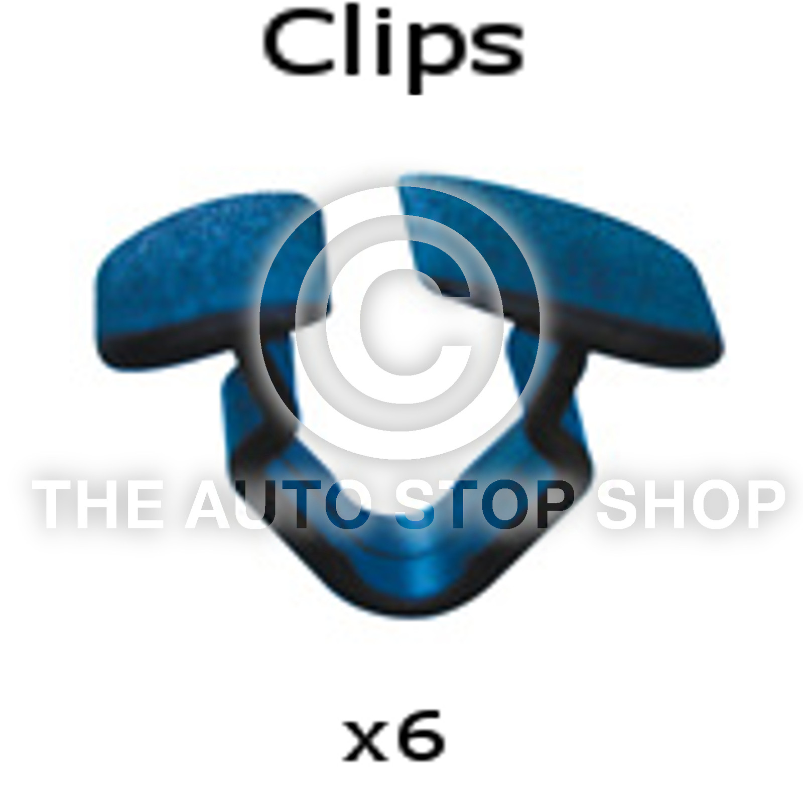 Trim Clips 10,5 x 52MM Bonnet Skoda Citigo/Felicia/Fabia etc 10315sk ...