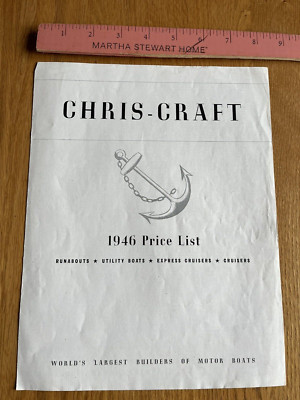 Blueprints - Chris Craft