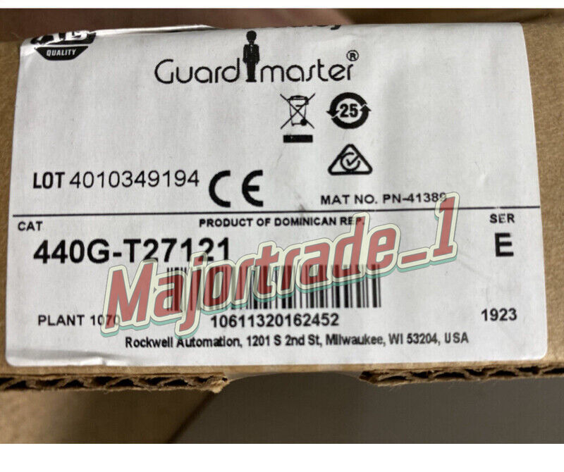 NEW AB 440G-T27121 C Guardmaster TLS-GD2 Safety Interlock Switch ...