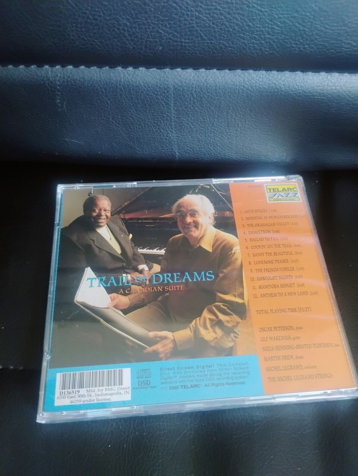 OSCAR PETERSON TRAIL OF DREAMS [NEW CD] TELARC JAZZ MICHEL LEGRAND | eBay