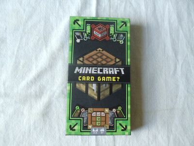 MATTEL DJY41 MINECRAFT CARD GAME-GAME IS COMPLETE-2-4 PLAYERS ...