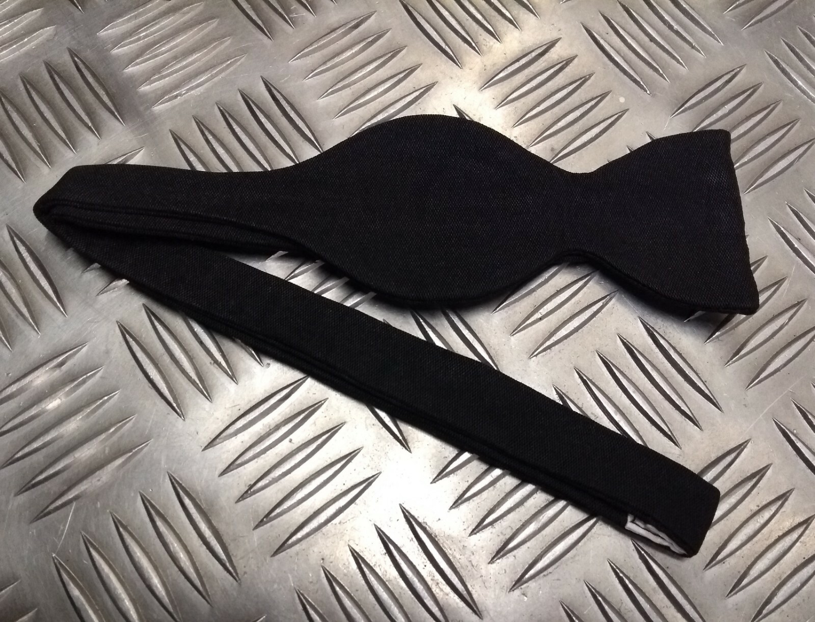 Genuine British Vintage Black Military Tie Evening Mess Dress Bow Tie ...