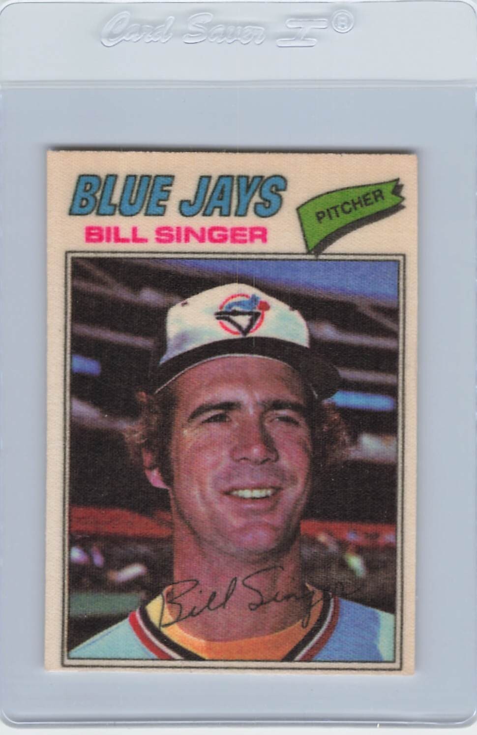 BILL SINGER 1977 TOPPS CLOTH BASEBALL #44 | eBay