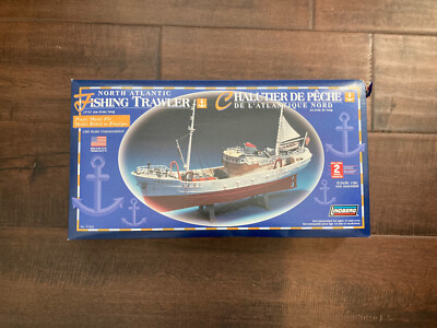 Lindberg North Atlantic Fishing Trawler Model Kit #77222 | eBay