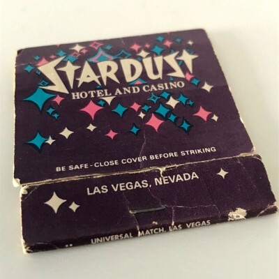Rare Old Collectable Vintage Retro Stardust Casio Las Vegas MatchBook ...