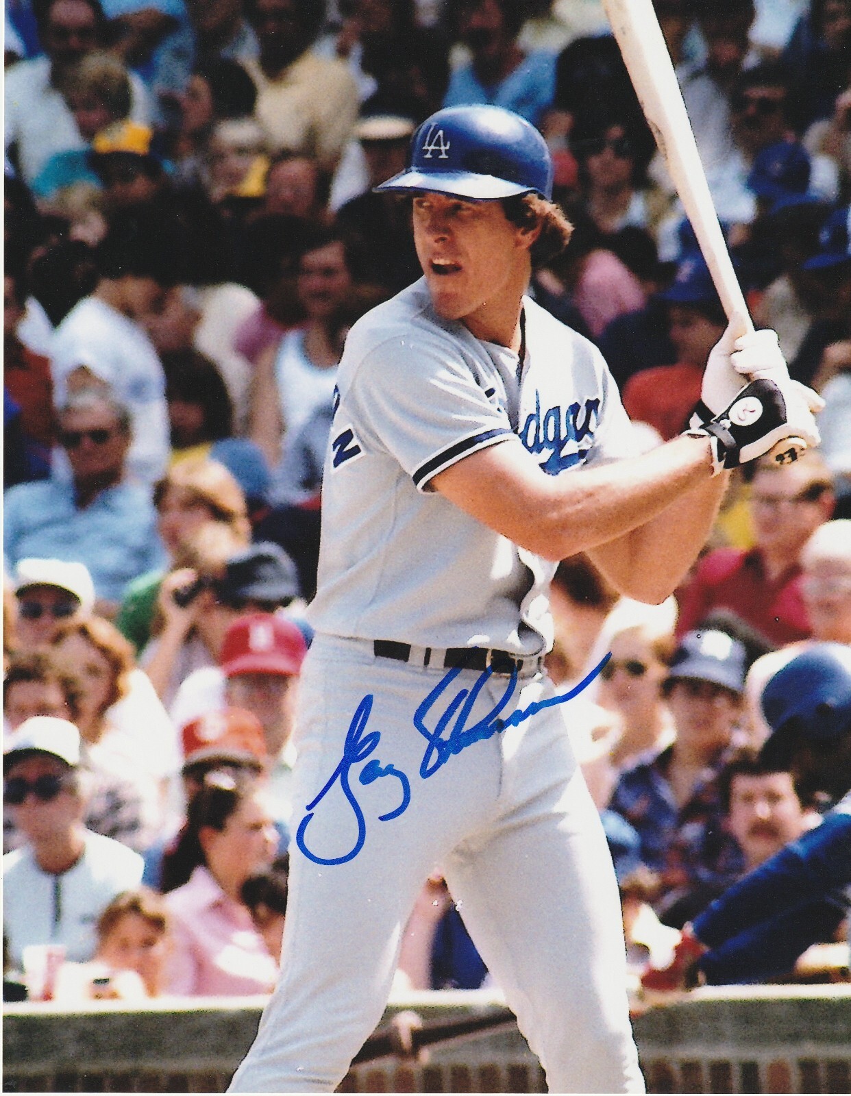 GARY THOMASSON LOS ANGELES DODGERS ACTION SIGNED 8X10 | eBay