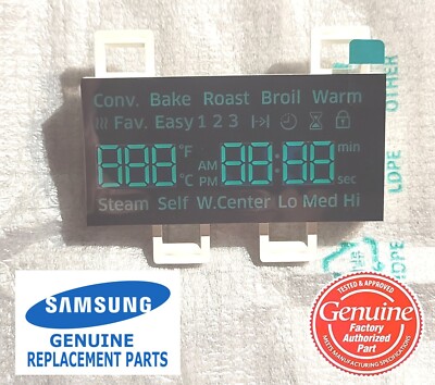 New Genuine DE07-00129A Samsung LED Display Electric Range Board ...