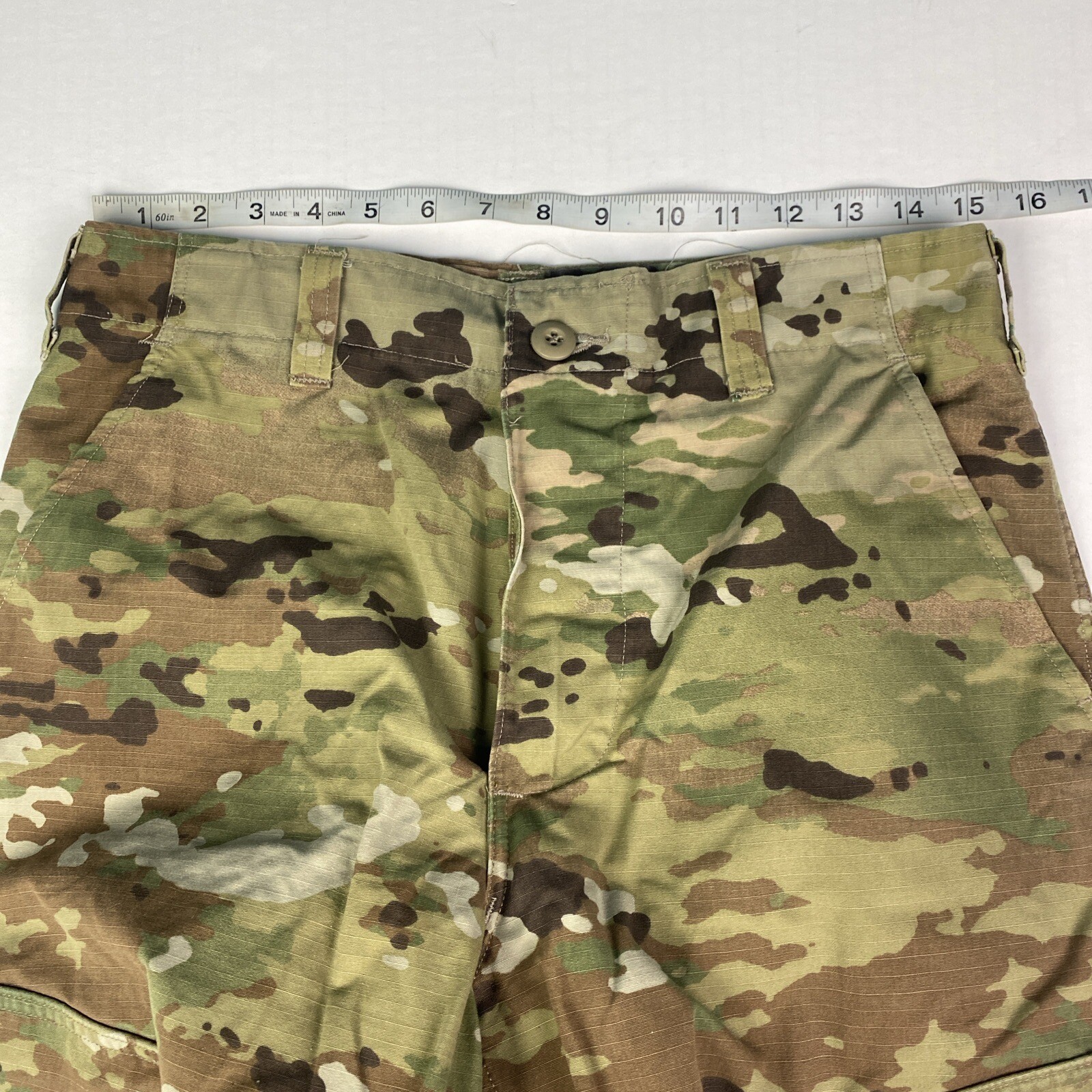 Pine Belt Men's Adult Small Long Pants Cargo Camouflage Military ...