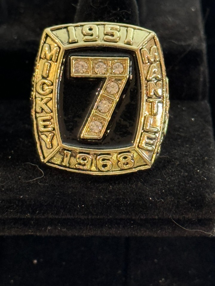 *MLB* HOF/MVP Player Rings - Mays, Mantle, Jeter, Cobb, Yaz *US ...