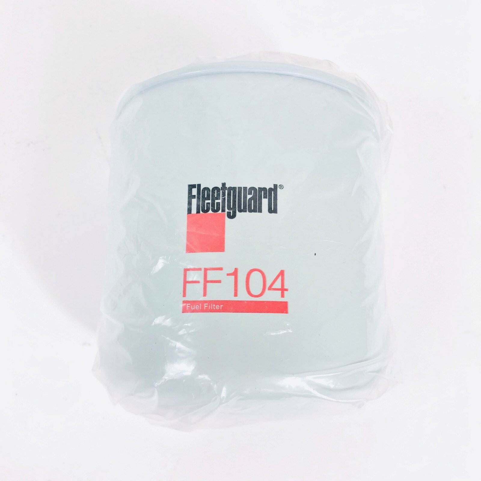 FLEETGUARD FF104 FUEL FILTER THREAD 1"-14, OD 3.81" [97MM] H 4.22 ...
