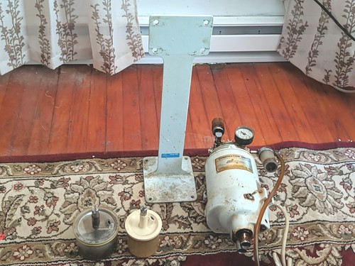 Dental Lab Whip Mix Combination Unit Model D Mixer With Stand And 2 ...