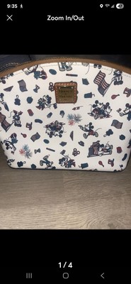 Dooney Bourke Disney Americana Mickey Mouse Patriotic Ashton Tote 4th ...