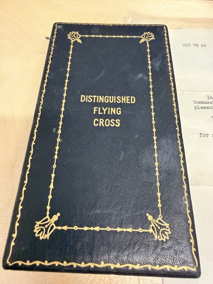 WW2 Navy Iwo Jima Distinguished Flying Cross DFC w/ log book award ...