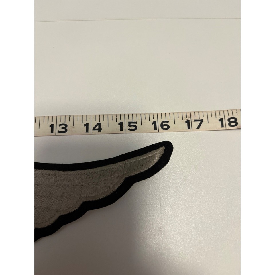Harley Davidson Wings Large Patch Sew On Embroidered Motorcycle Biker ...
