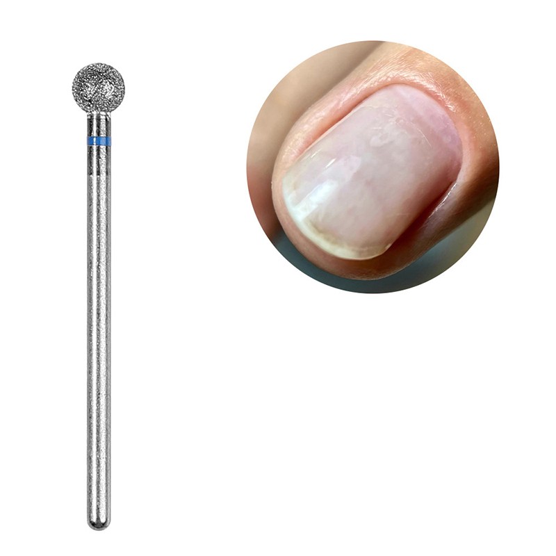 2Pcs Small Round Head Nail Drill Bits Exfoliator Tungsten Steel ...