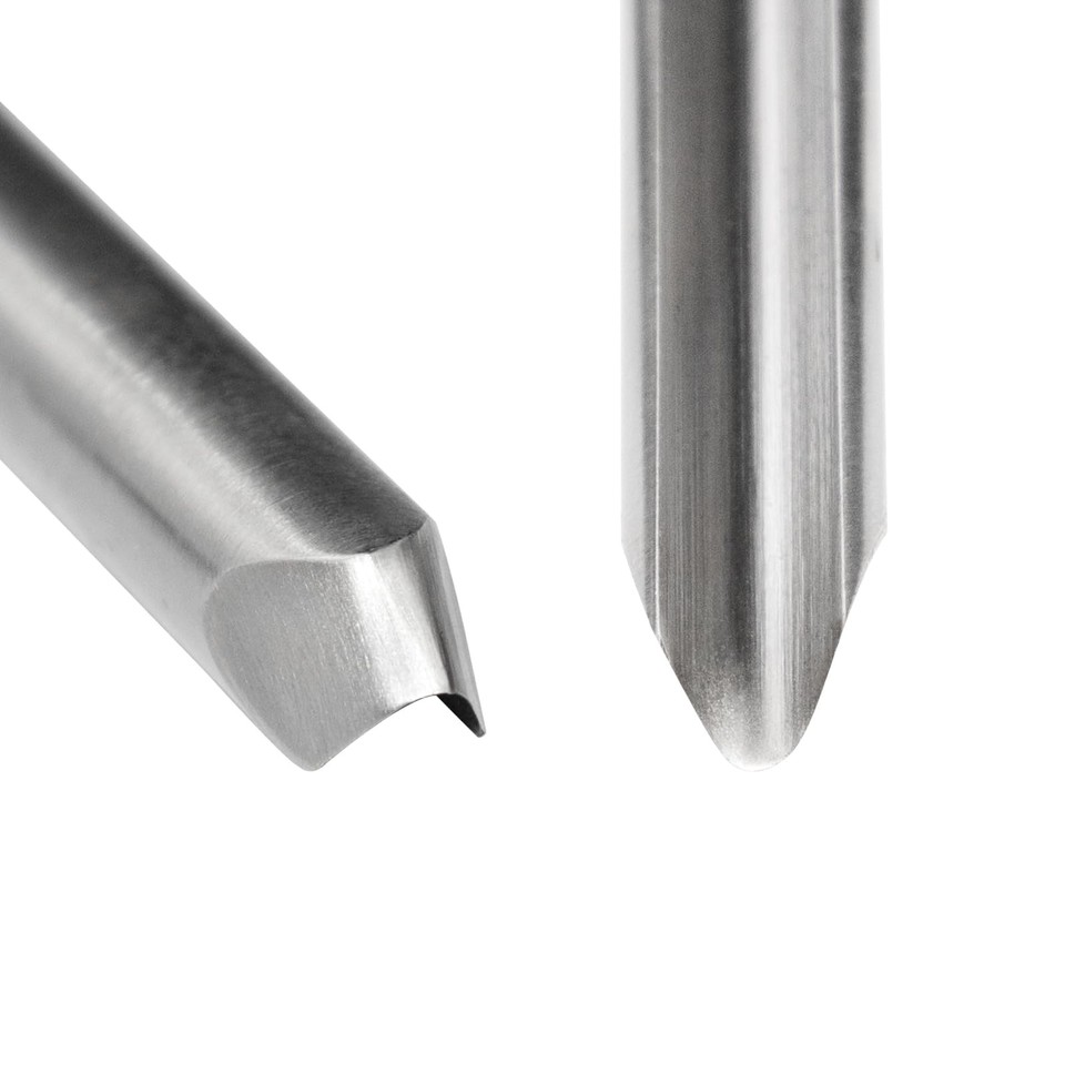 3/8 HSS Bowl Gouge with Side Grind(1/4 Flute), Wood Lathe Bowl Turning ...