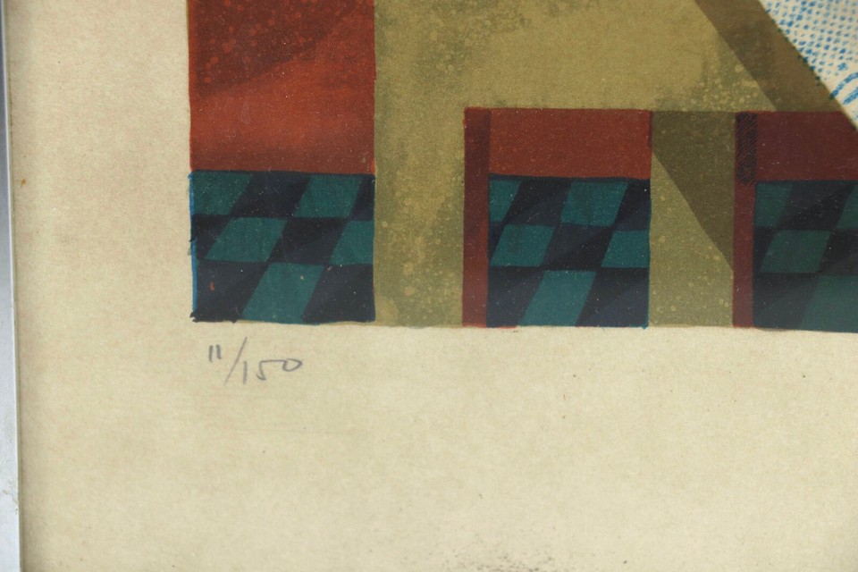 ALVAR or ALVAR SUNOL (1935) ORIGINAL LITHOGRAPH. 11/150. SIGNED IN ...