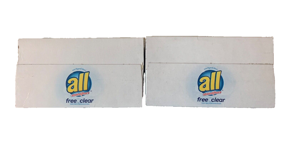 2X All Free & Clear Powder Laundry Detergent Sensitive Skin 52 Ounces ...