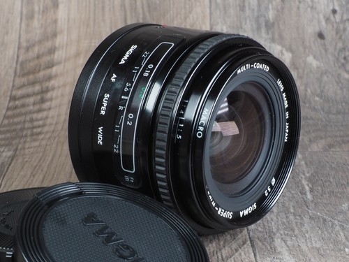 Sigma Super-Wide II 24mm f2.8 Macro Minolta AF - Prime Minolta A/Sony ...