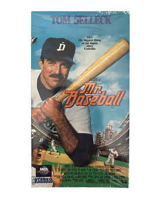 Mr. Baseball VHS VCR Video Tape Movie Tom Selleck Used 96898123136| eBay
