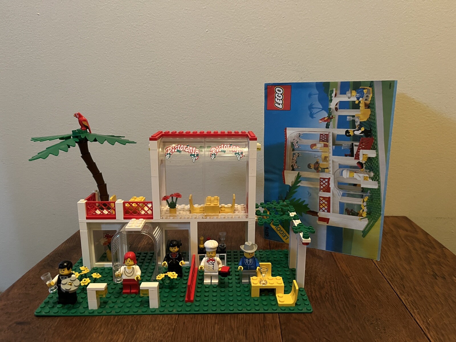 LEGO 6376 Breezeway Cafe Ristorante Legoland 100% Complete With ...