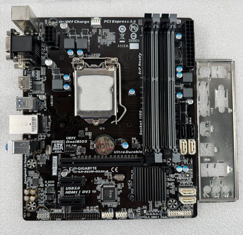 Gigabyte GA-B85M-DS3H-A socket LGA 1150 uATX motherboard; Tested | eBay