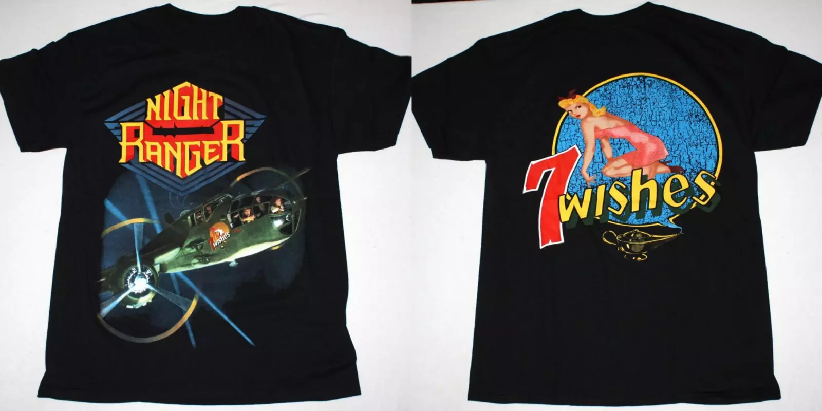 Night Ranger band Double-sided Black All Size Gift Shirt | eBay