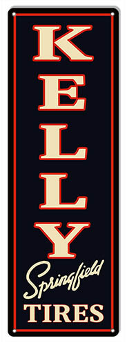 Kelly Springfield Tires Reproduction Metal Sign 8x24 | eBay