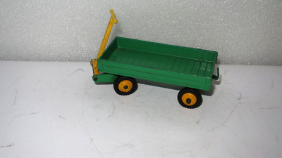 VINTAGE DINKY TOYS #105C HAND CART TRAILER GREEN MADE IN ENGLAND NO BOX ...