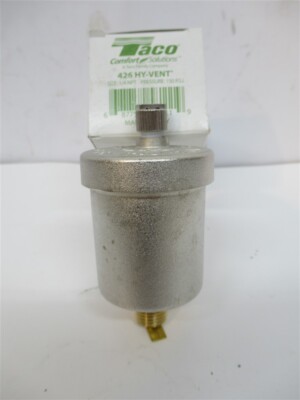 Taco 426, 1/4" NPT, 150 PSI, Hy-Vent Air Vent | eBay