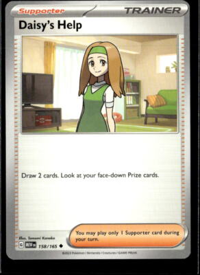 Pokemon Daisy's Help 158/165 151 Non Holo UnCommon 5 Card Lot | eBay
