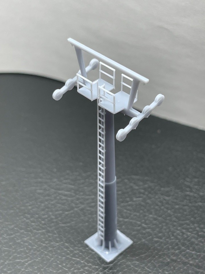 Z Scale Gondola untrimmed Ski lift Tower model rail road Set | eBay