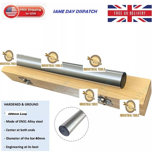 New Lathe Alignment Test Bar 400mm (15-3/4") Parallel Shank Mandrel ...