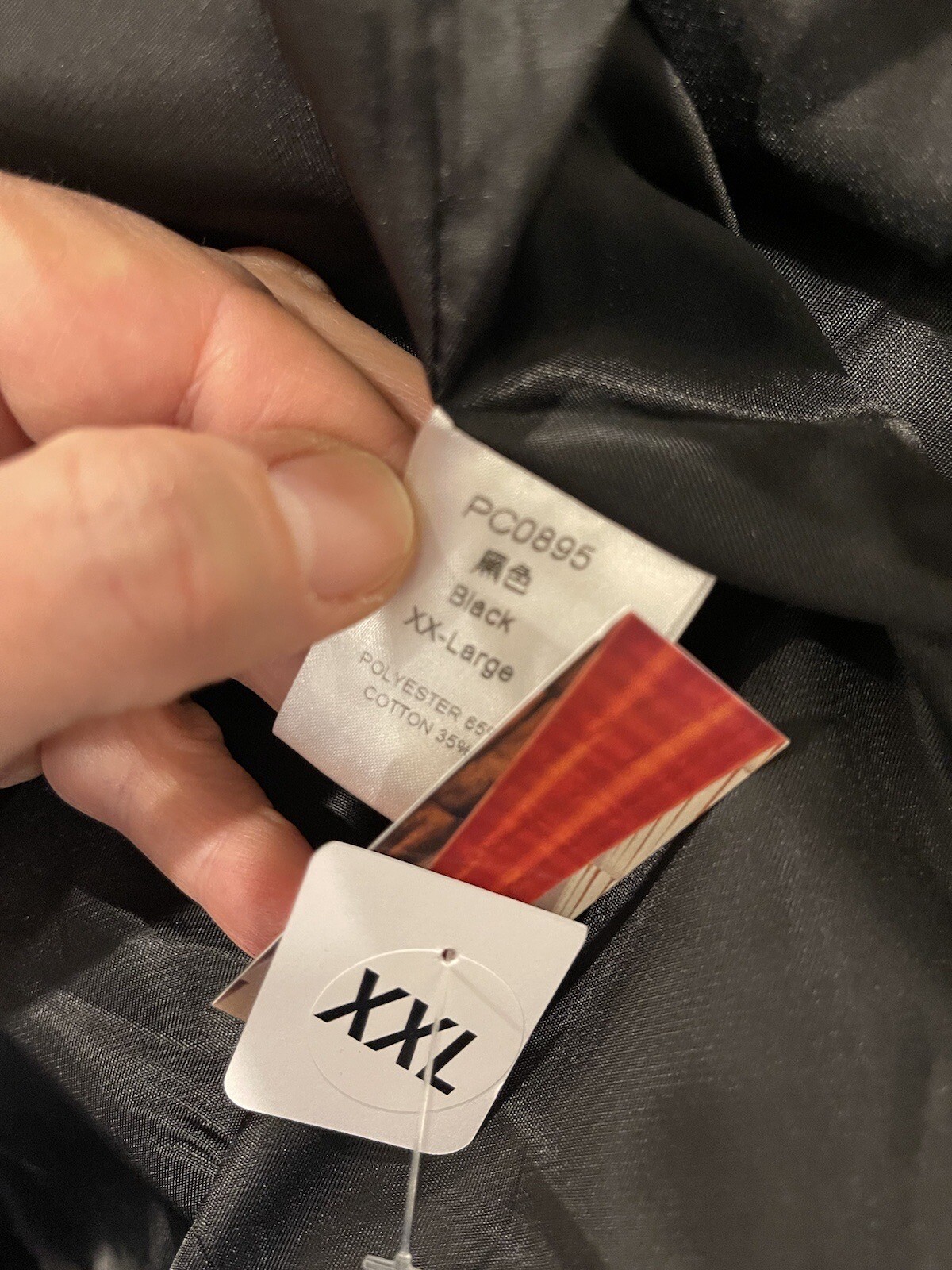 Gafeng XXL Black Classic Lapel Trench Coat Jacket Windbreaker Outwear ...