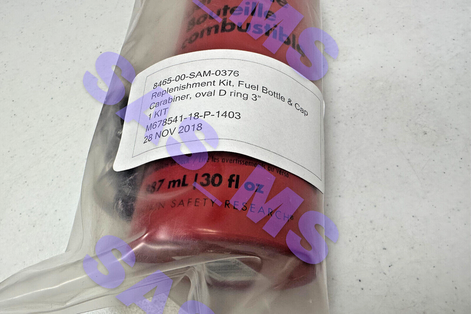 MSR LIQUID FUEL ALUMINUM BOTTLE LEAK PROOF 30 OUNCE WITH 3 INCH D RING ...