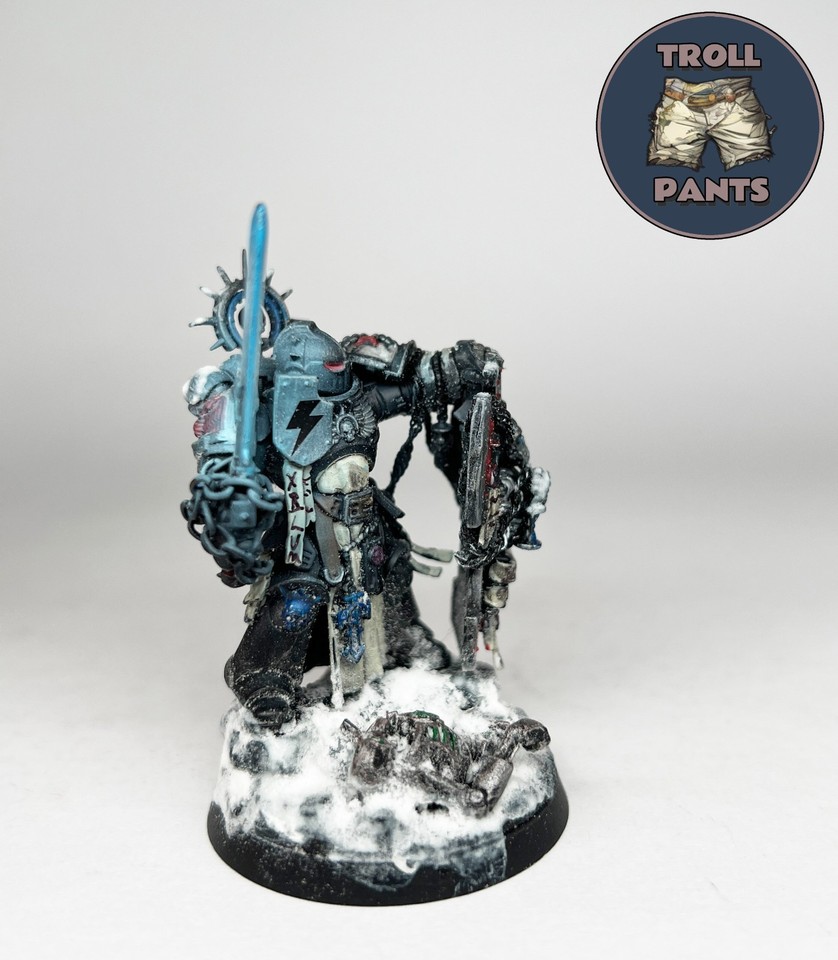 Warhammer 40k - Black Templar Space Marines - Primaris Captain w/Relic ...