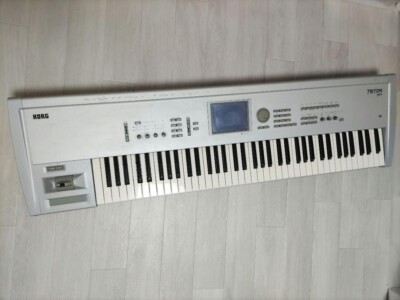 Korg Triton Pro 76-Key Music Workstation Synthesizer Tested from Japan ...