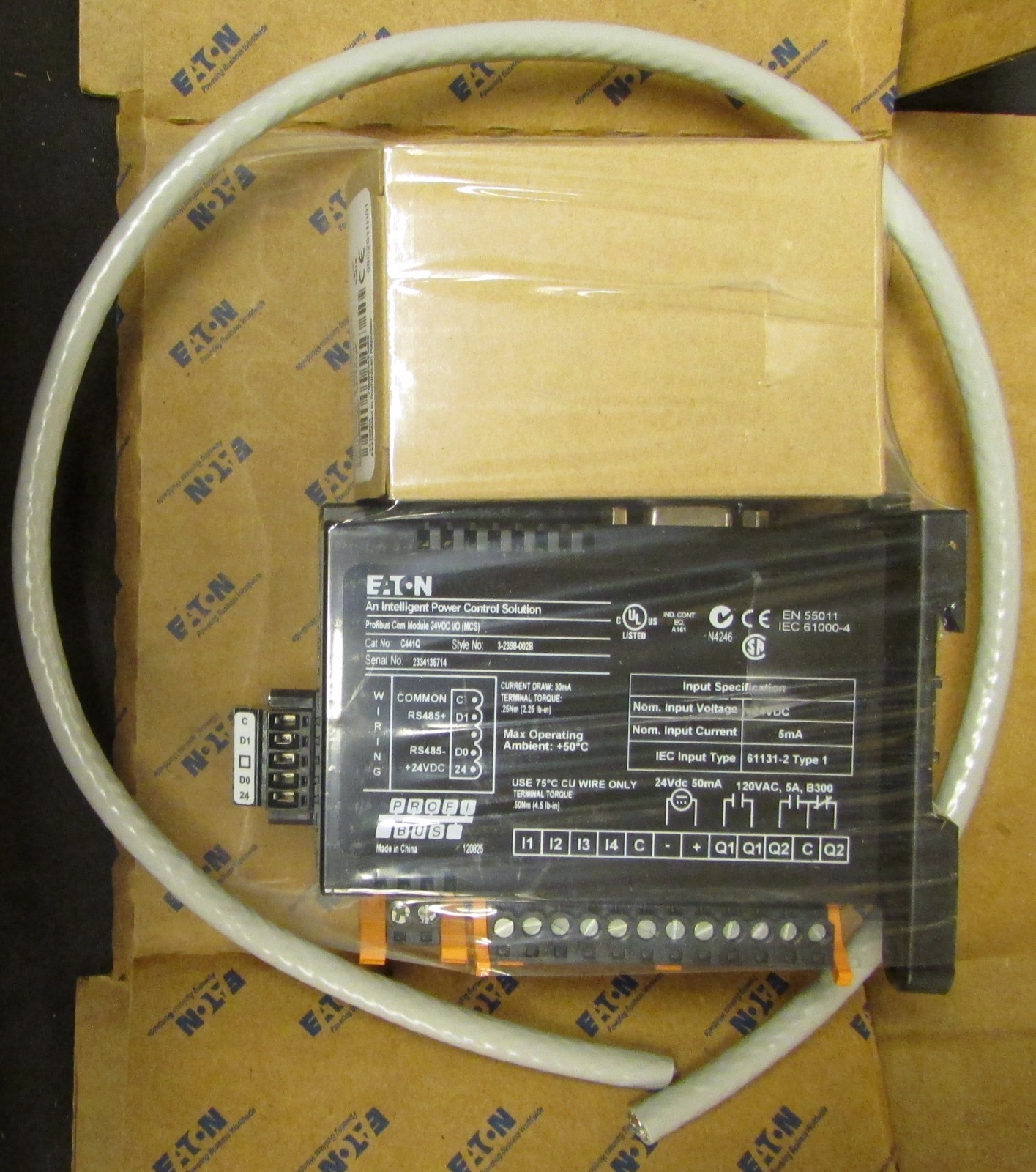 OEM EATON C440-DP-24 Profibus Com Module Kit for sale online | eBay