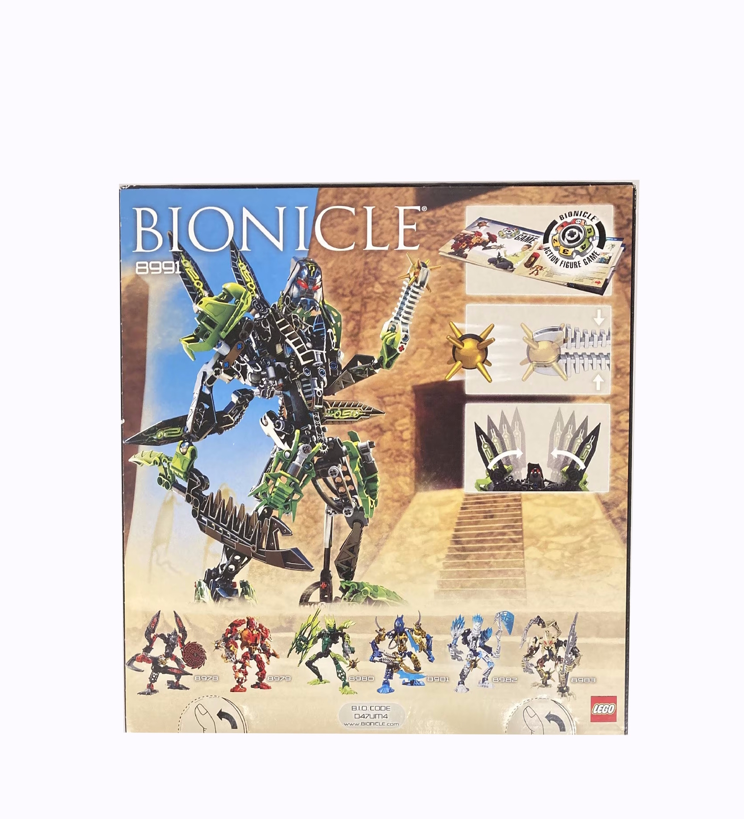 Lego #8991 TUMA BIONICLE Warriors | eBay