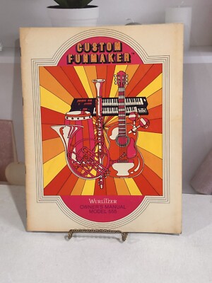 Custom Funmaker: Wurlitzer Owner's Manual 1973 | eBay