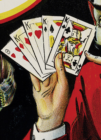 "Carter Beats the Devil" Poker Game 1920s Classic Magic Poster - 24x36 ...